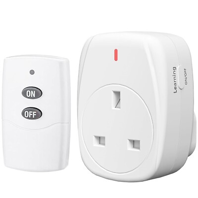 Remote Control Plug Sockets Wireless Remote Control Switch Sockets for Household | eBay UK