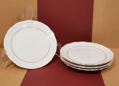 Set of 4 GABBAY CHINA GBB11 - 6 3/4 Inch Bread Plates - Used | eBay