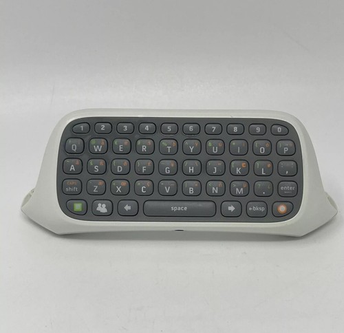Chatpad Keypad OEM Microsoft White for Xbox 360 Console Video Game ...