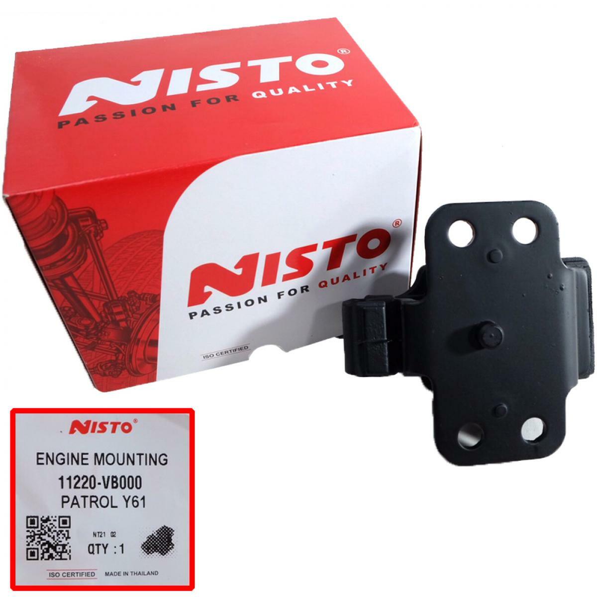 1PC INSULATOR ENGINE MOUNT 11220-VB000 FOR NISSAN PATROL Y61 GU TD42 ...