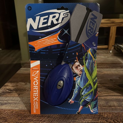 NEW Blue Nerf Vortex Aero Howler Foam Football | eBay