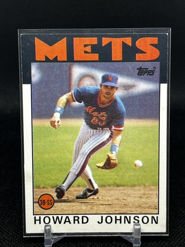 1986 Topps Howard Johnson 751 New York Mets | eBay