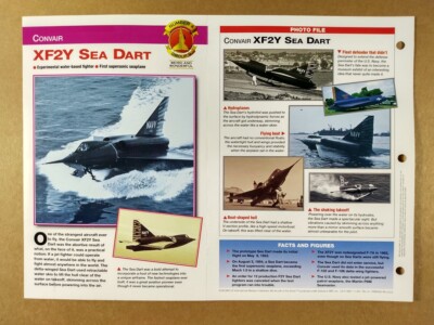 Convair XF2Y Sea Dart Supersonic Seaplane Aircraft specs photos info ...