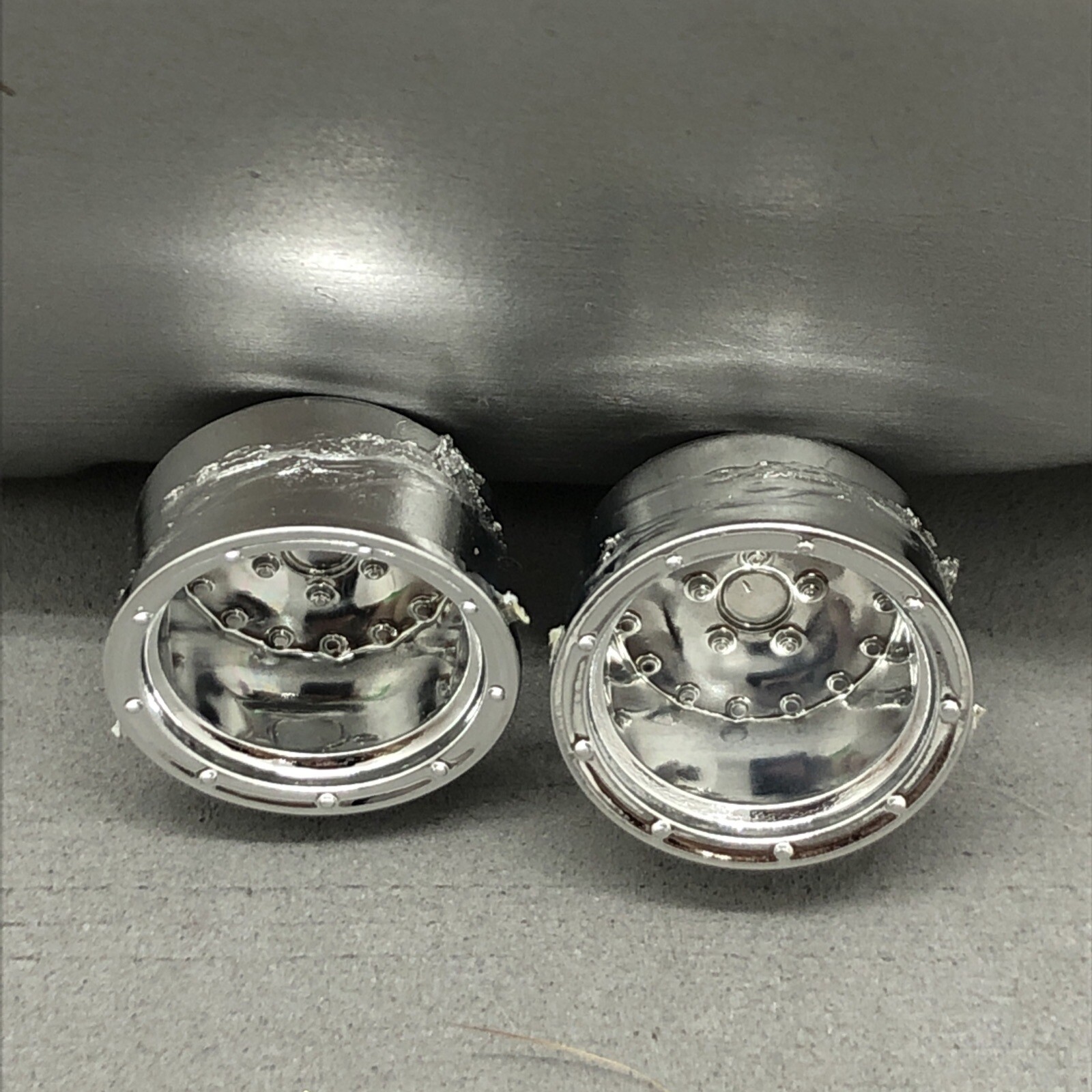 2) MPC Centerline Cragar Drag Wheels Deep Dish Drag Race 1:25 LBR Model ...