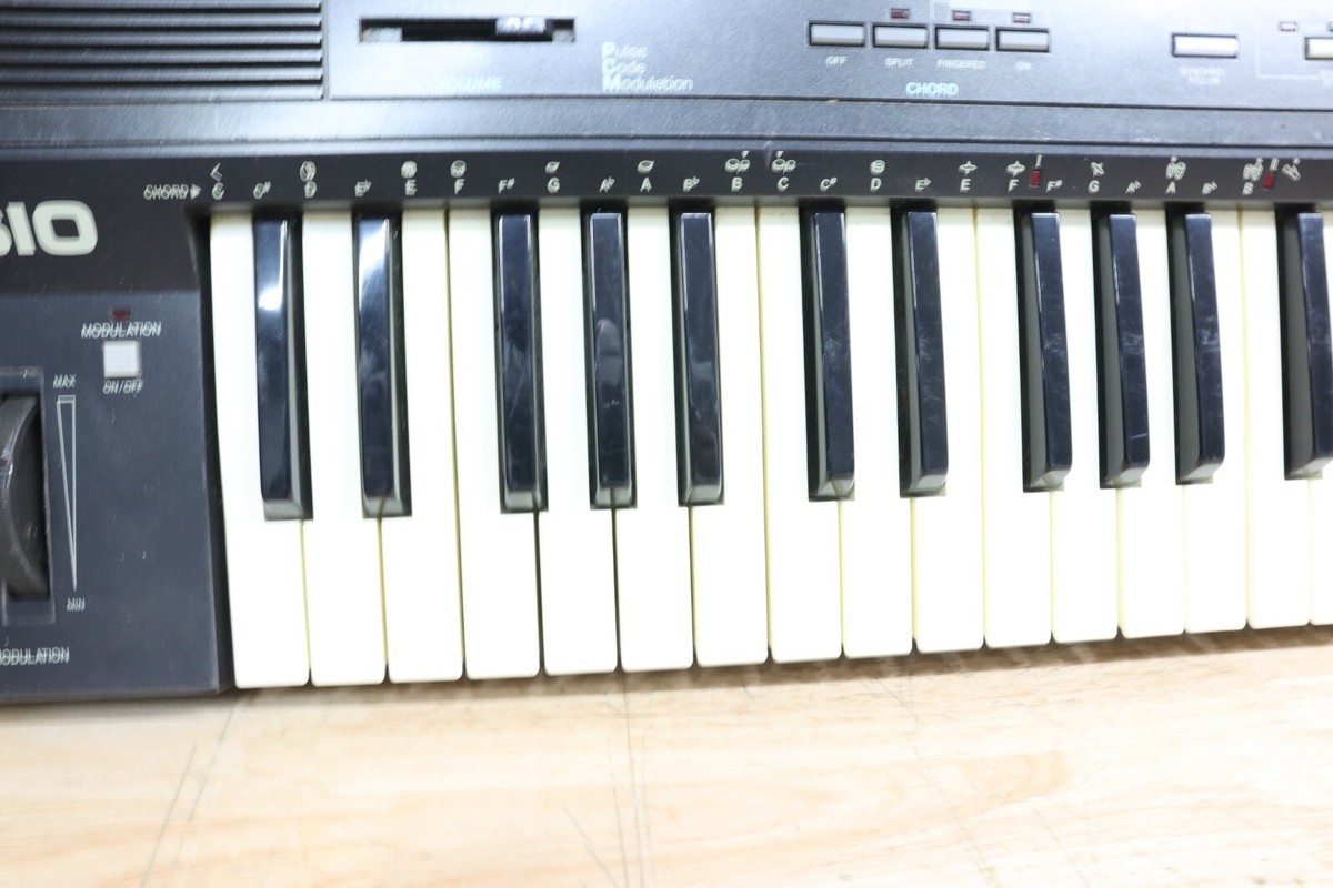 Used Working Casio HT-6000 Spectrum Dynamic Polyphonic Used Working Casio HT-6000 Spectrum Dynamic Polyphonic