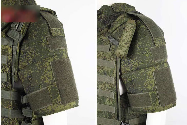 Tactical Neck / Shoulder Armor Guard Protector For 6b23 6B43 6B45 Vest ...