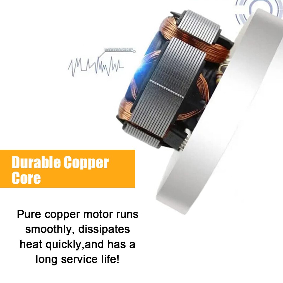 Jobsite Fan for Dewalt 20V Li-ion Battery Cordless Heavy-Duty Steel ...