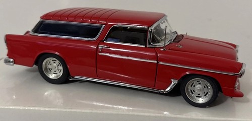 Danbury Mint 1955 Chevy Nomad Street Machine 1:24 Diecast RED #1915 | eBay