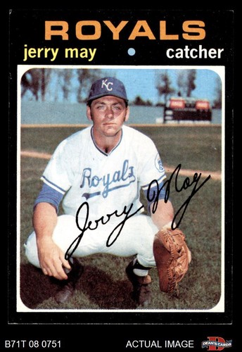 1971 Topps #719 Jerry May Royals SHORT-PRINT 7 - NM | eBay