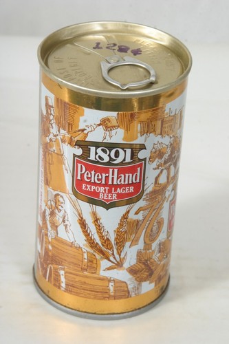 1891 Peter Hand Export Lager Beer Can | eBay