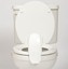 Maddaguard Splash Guard Toilet Seat Directs Urine Home Care Disability ...