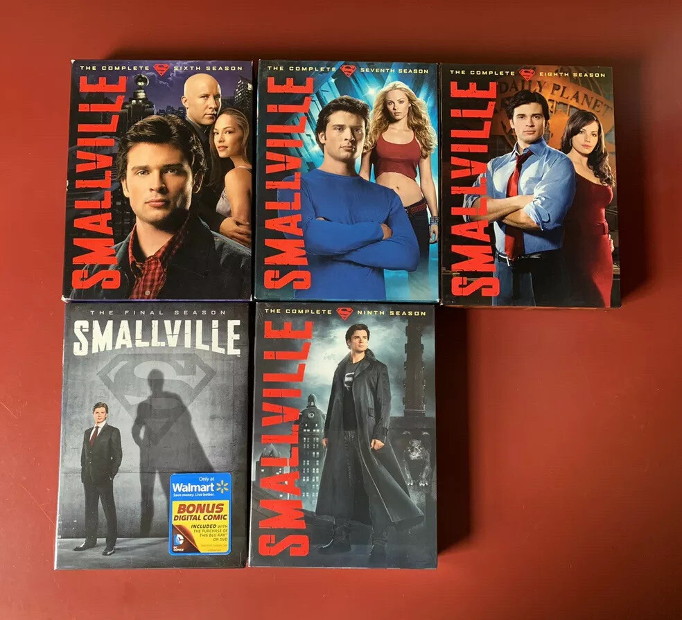SMALLVILLE The Complete Series DVD Seasons 1-10 1 2 3 4 5 6 7 8 9 10 ...