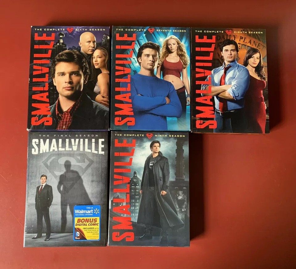 SMALLVILLE The Complete Series DVD Seasons 1-10 1 2 3 4 5 6 7 8 9 10 ...