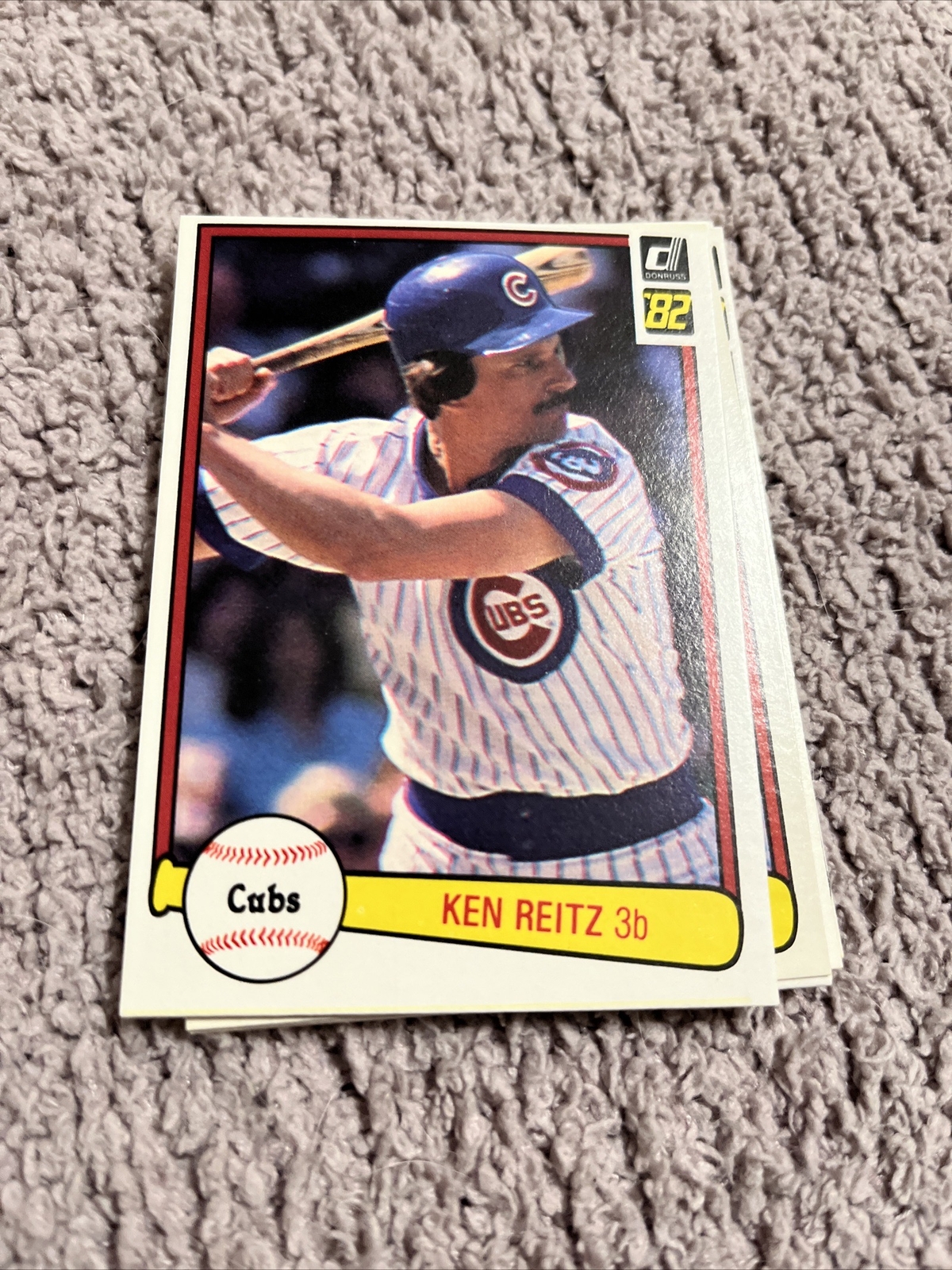 1982 Donruss Baseball Card #277 Ken Reitz Chicago Cubs | eBay