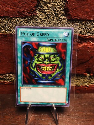 Pot of Greed - BP01-EN034 - Rare - 1st Edition x1 Lightly Played | eBay