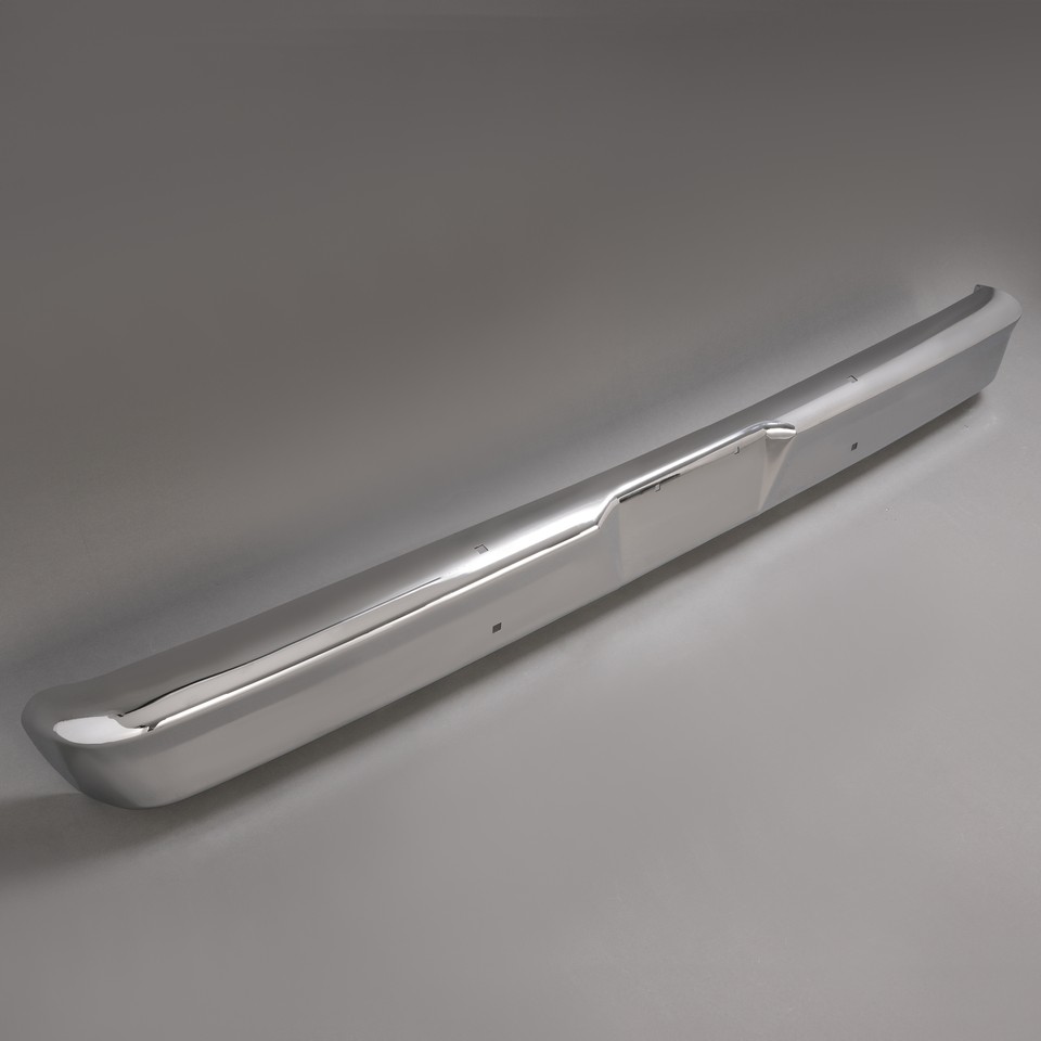 1964-1977 Ford F-100 F-250 F-350 F-500 Front Bumper Face Bar Chrome ...