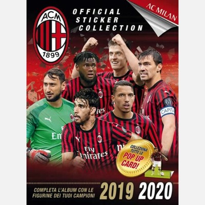 AC Milan 2019-2020 Empty Album Official Stickers Collection | eBay