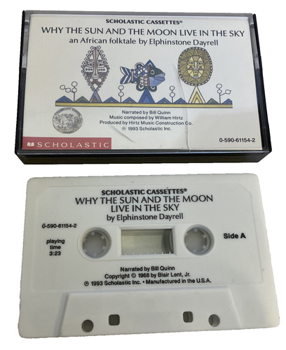 Why The Sun and The Moon Live In The Sky Scholastic Cassette Tape ONLY Children' 590611542| eBay