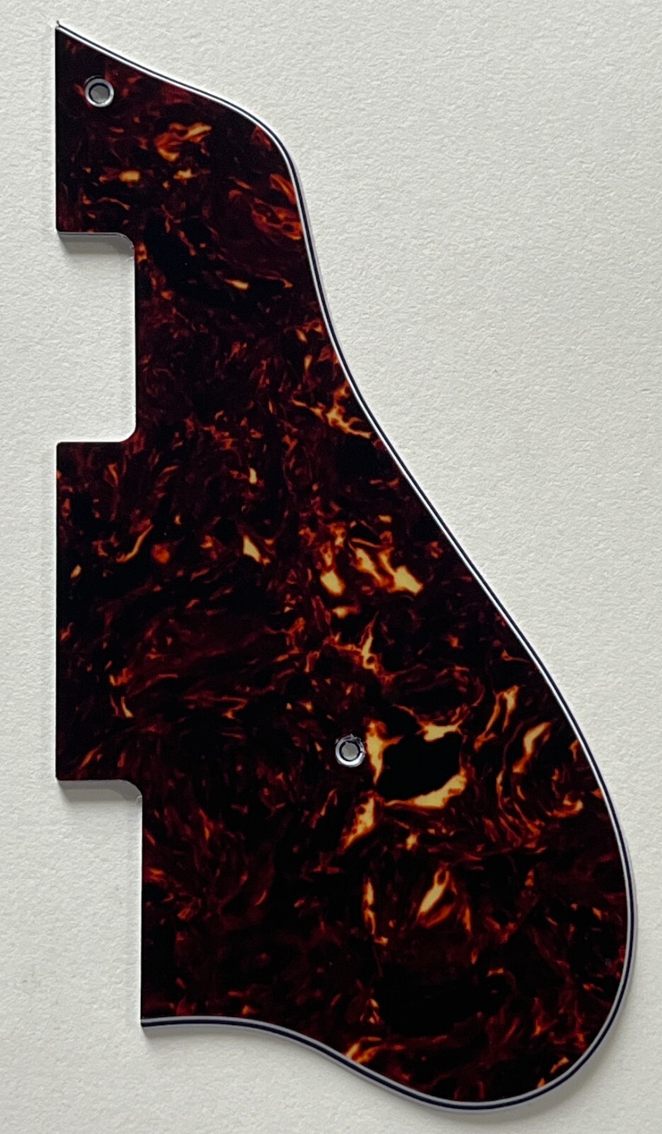 Brown Tortoise Pickguard Fit Jazz Archtop Epiphone Casino Style Guitar ...