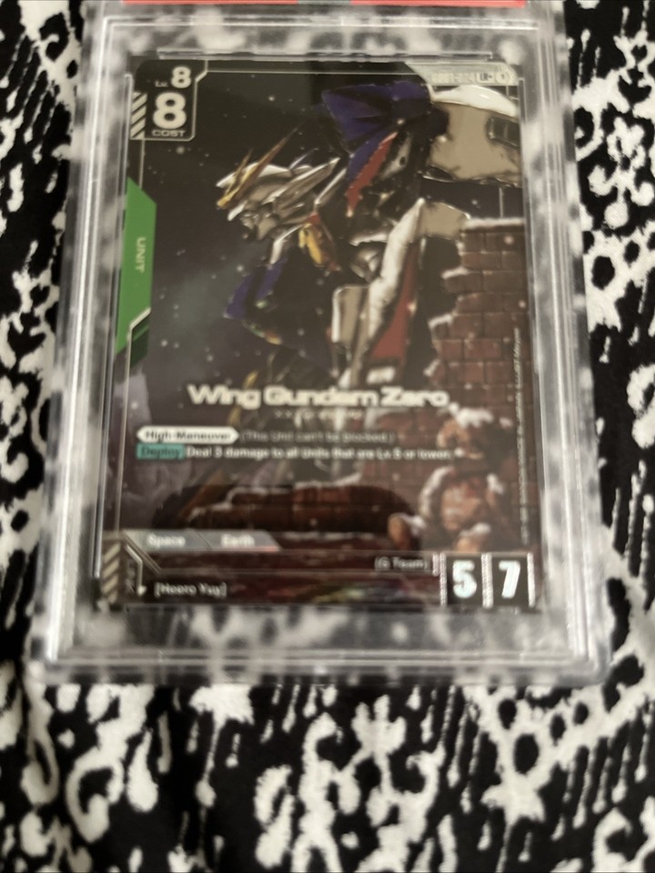 Wing Gundam Zero GD01 Newtype Rising LR+ Gundam Alt Art PSA 10 ENGLISH | eBay