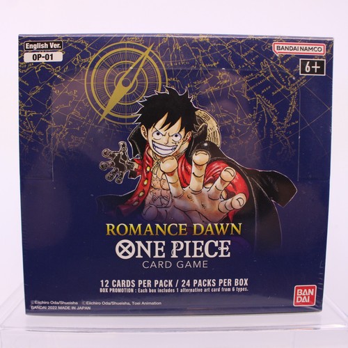 One Piece Romance Dawn Blue Bottom TCG English Version Sealed Booster ...