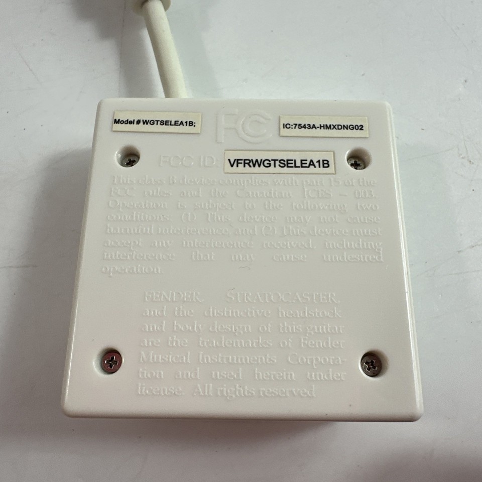 Rock Band Wireless Guitar Dongle Receiver For Nintendo Wii Console ...