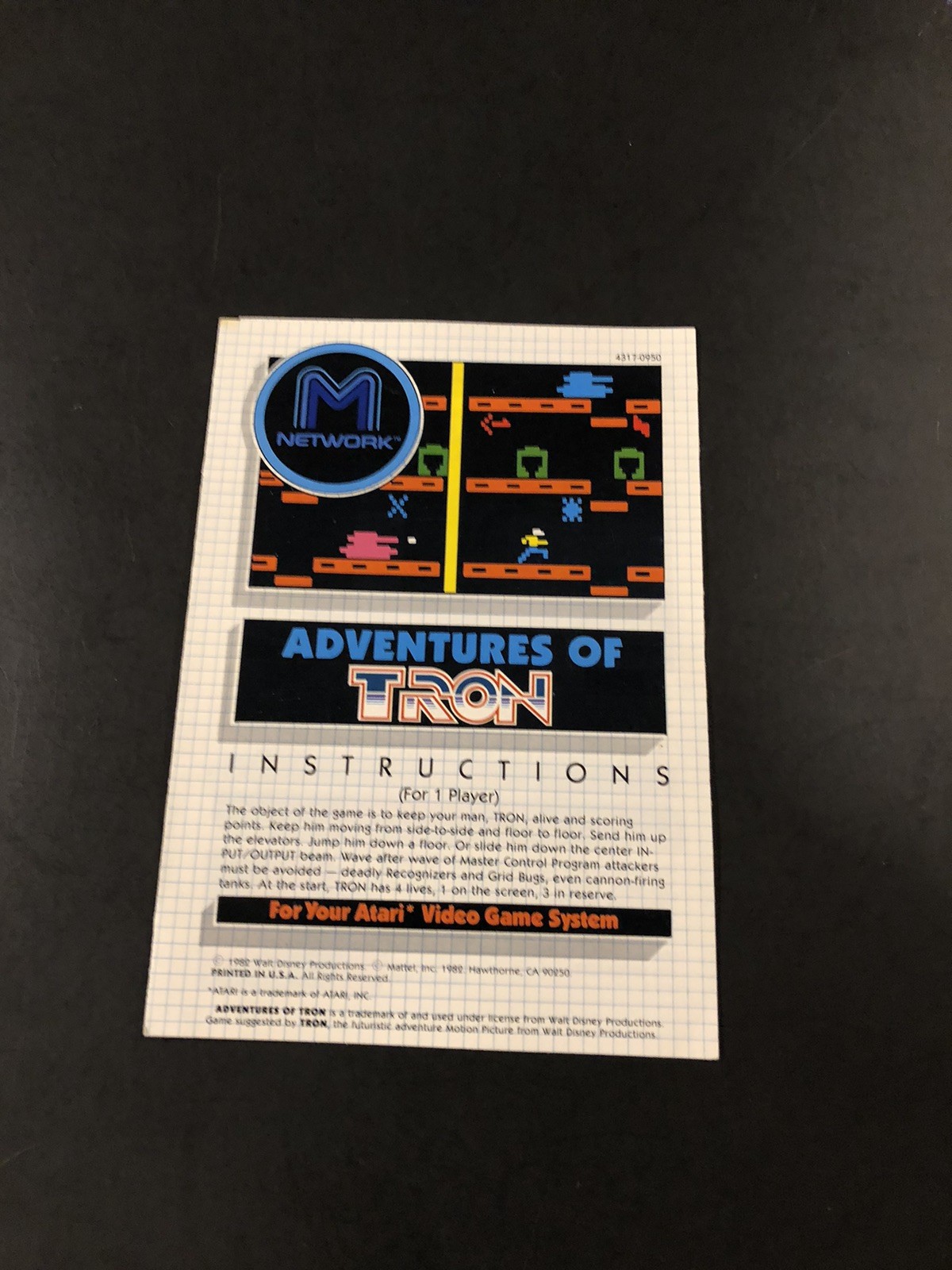 adventures of tron atari 2600 Manual Only | eBay