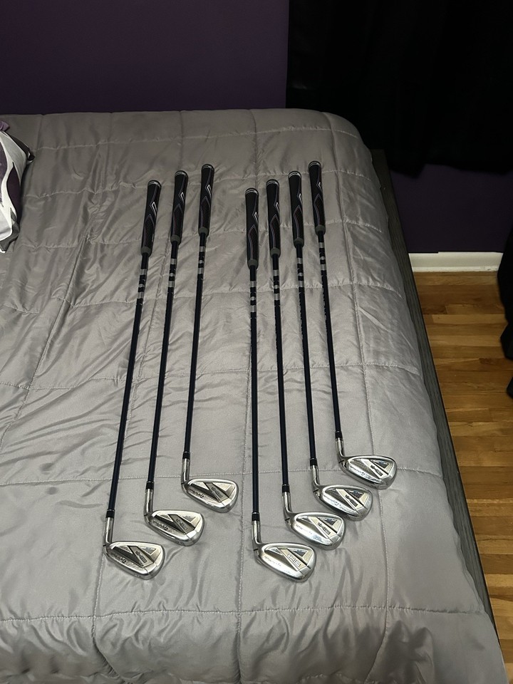 Sim2 Max Irons 5-9 PW AW Graphite Shaft Regular Flex Right Handed | eBay