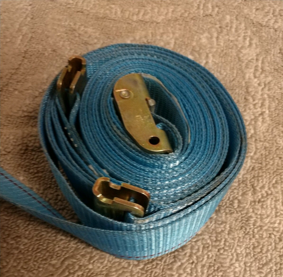 Cargo tie down straps - Inside Cargo Trailer - each one sold separately ...