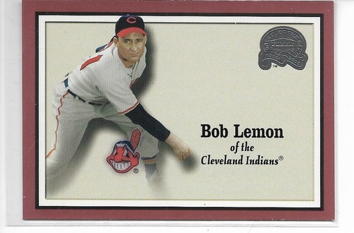 2000 Fleer Greats Of The Game Base Card # 76 Bob Lemon - Cleveland ...