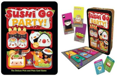 Sushi Go Party Game Deluxe Pick And Pass Multiplayer Card Game By Gamewright 759751004194 | eBay UK