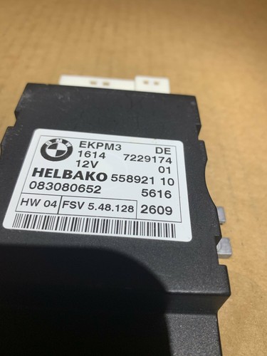 BMW X5M E70 E71 FUEL PUMP CONTROL MODULE ECU 16147229174 7229174 | eBay