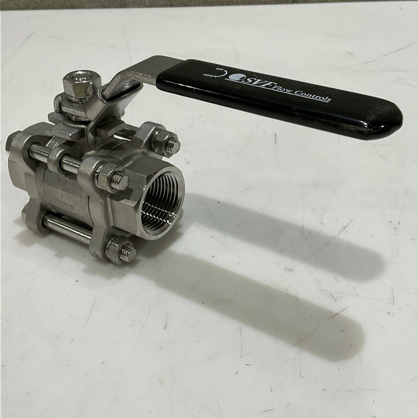 SVF FLOW CONTROLS 1000WG 3PC BALL VALVE 1" 1000#WOG CF8M C2H | eBay