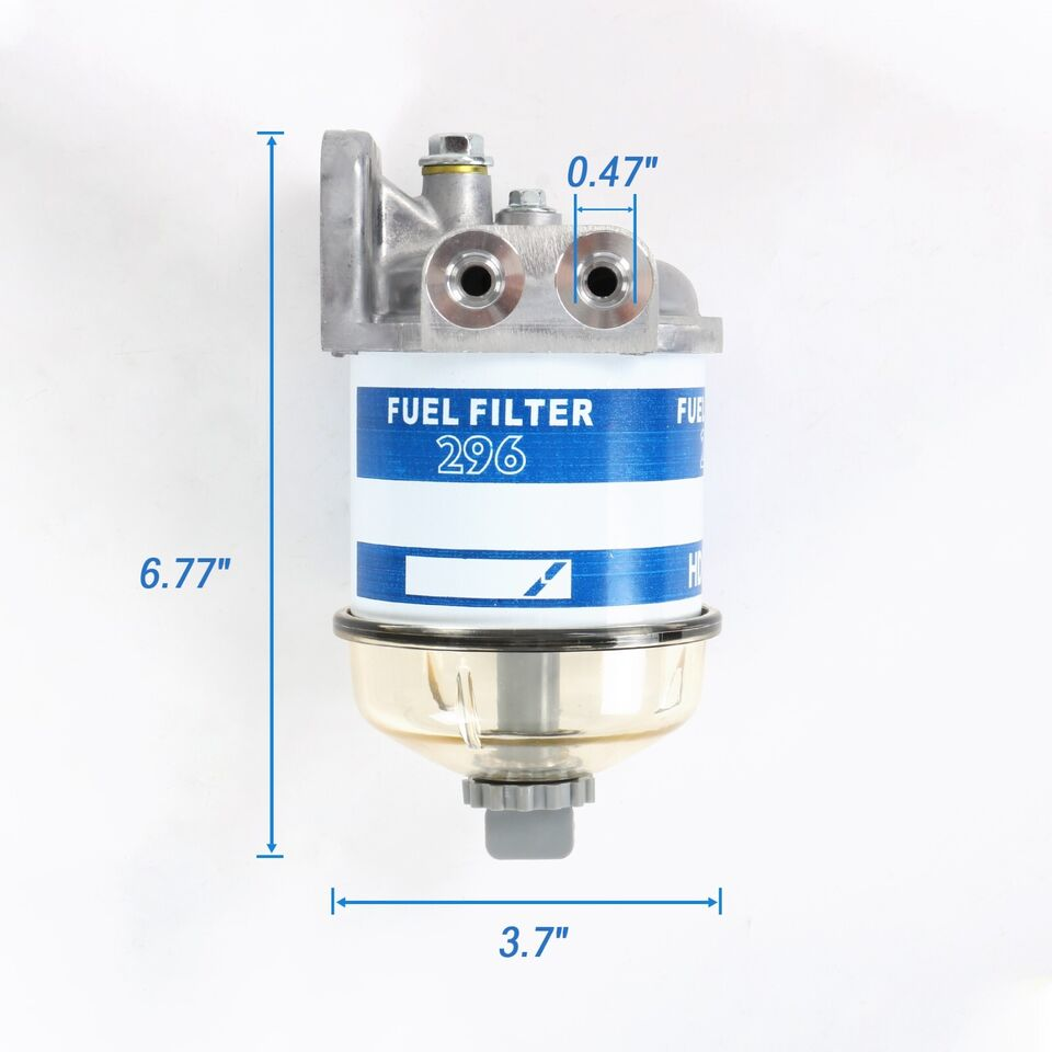 Fuel Filter Assembly Fits Ford Tractor 3600 4600 5600 7000 7600 ...