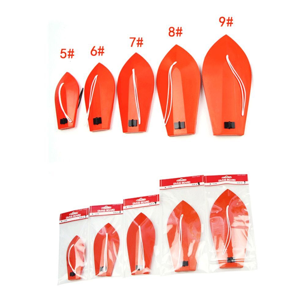 Red Deep Artificial Bait Trolling Tool Diver Plate Plan Fishing Diving ...