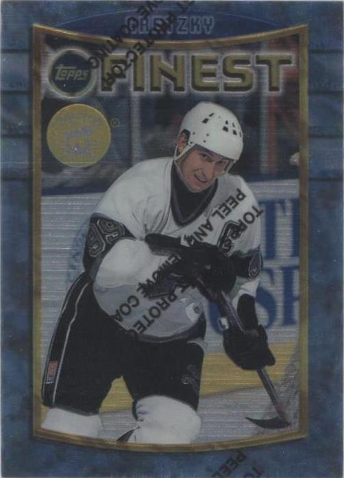 1994-95 Topps Finest - Wayne Gretzky #41 Super Teams Stanley Cup for ...
