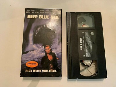 1999 Deep Blue Sea VHS Video Saffron Burrows | eBay