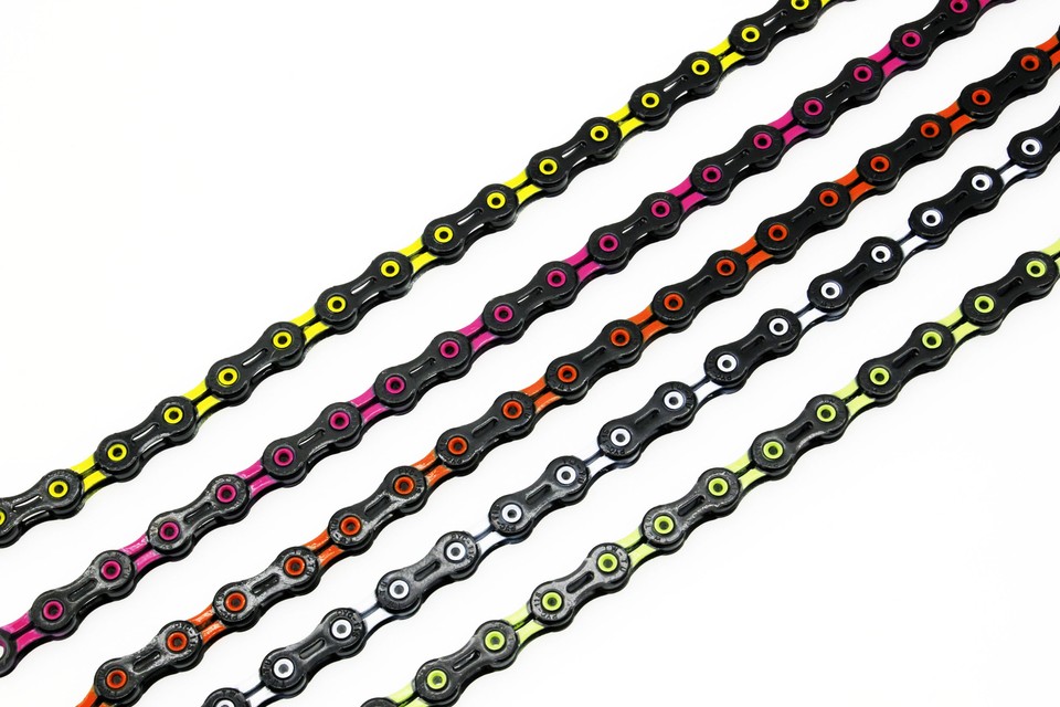 PYC Dlc 11 Cycle Bike Chains For 11-Speed Shimano Campy SRAM Use Black ...