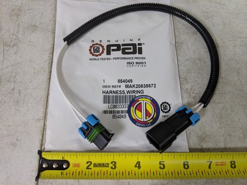 Wire Harness for Mack E7 Coolant Level Sensor. PAI# 854049 Ref ...