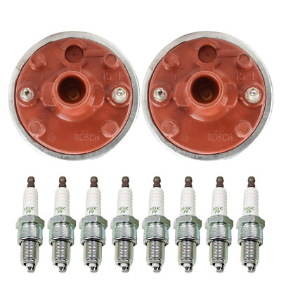 Bosch 2 Ignition Coil NGK 8 V-Power Spark Plug Kit For 928 Bora ...