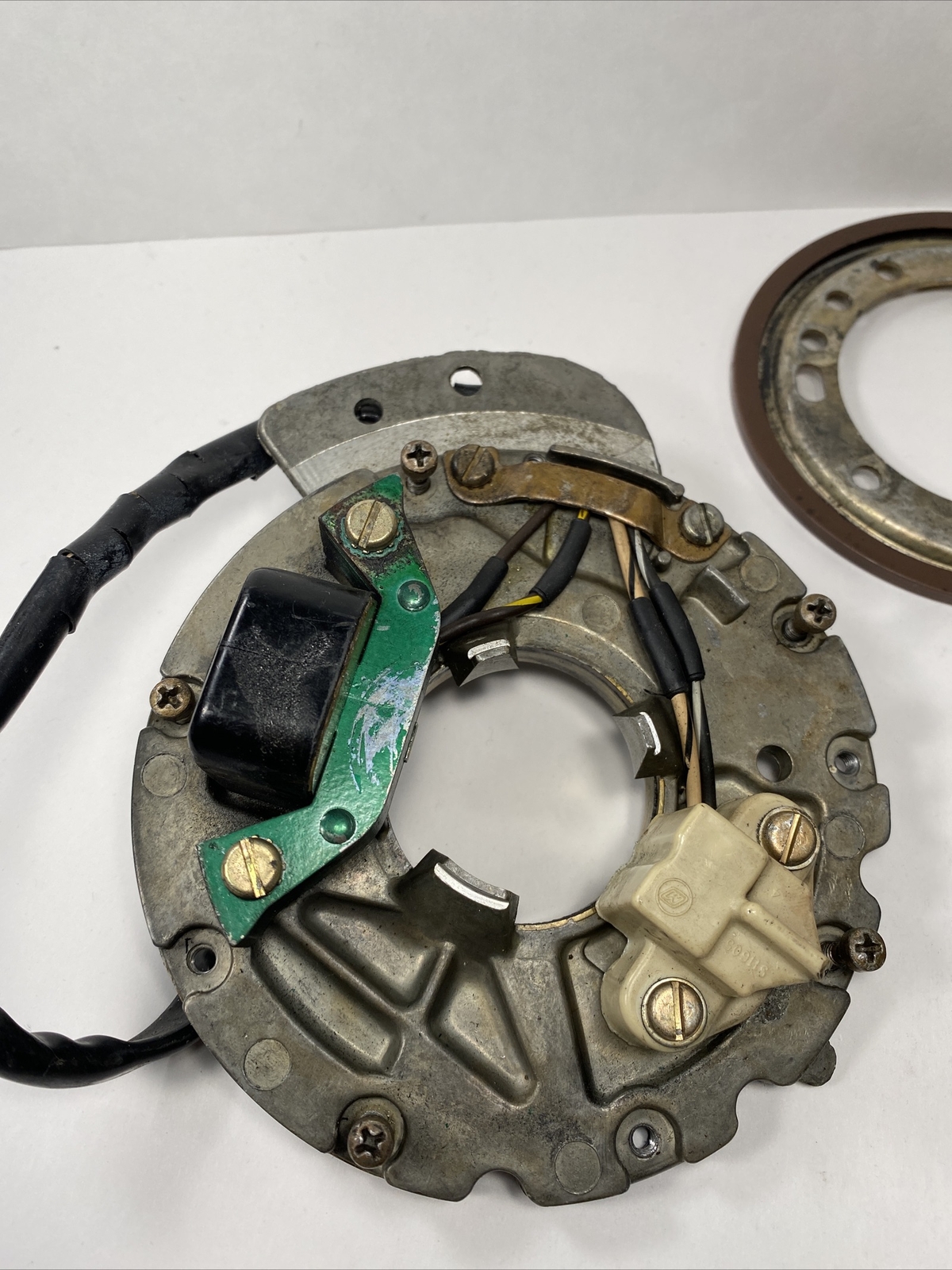 OMC 511605 511441 Johnson Evinrude OEM Coil Stator Plate & Power Pack ...