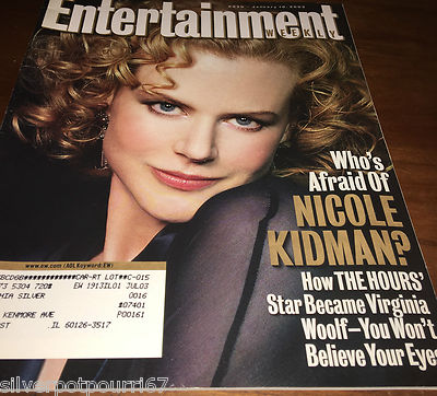 oJanuary 10, 2003 Issue Entertainment Weekly Nicole Kidman #126 | eBay