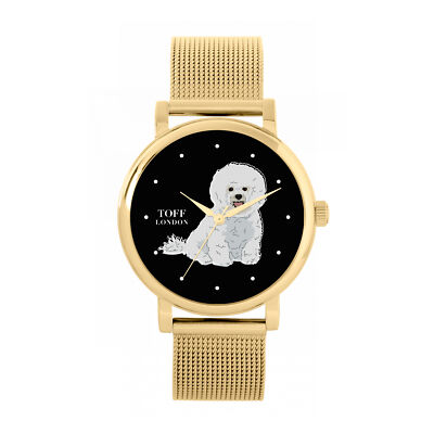 Toff London TLWS-61173 Ladies Bichon Frise Dog Watch | eBay UK
