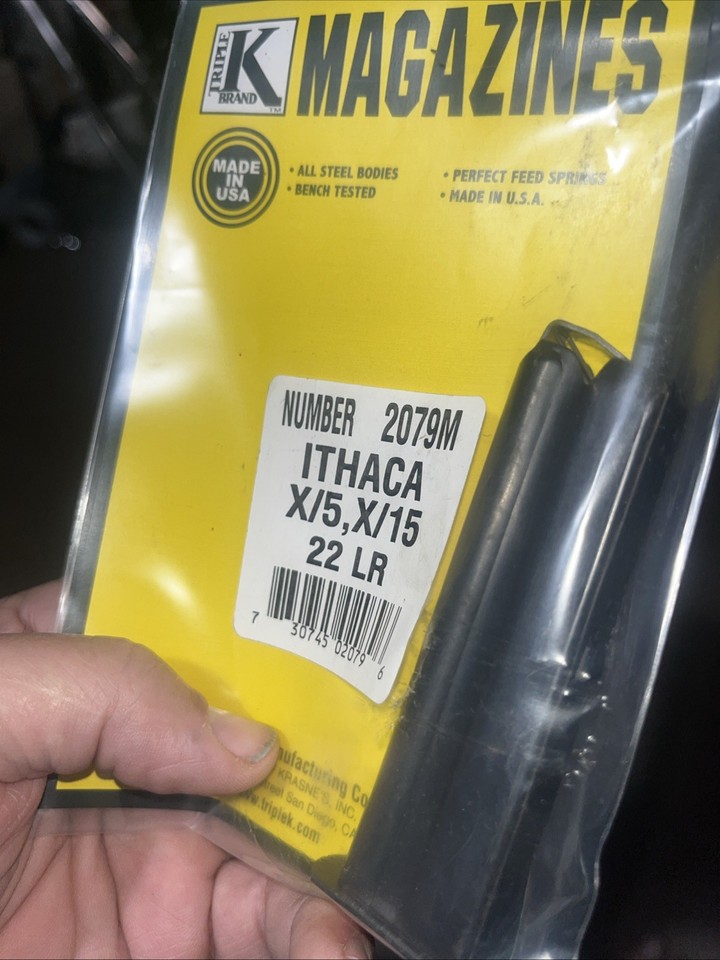 Triple K 2079m Ithaca X/5 X/15 22LR 10 Round Magazine | eBay
