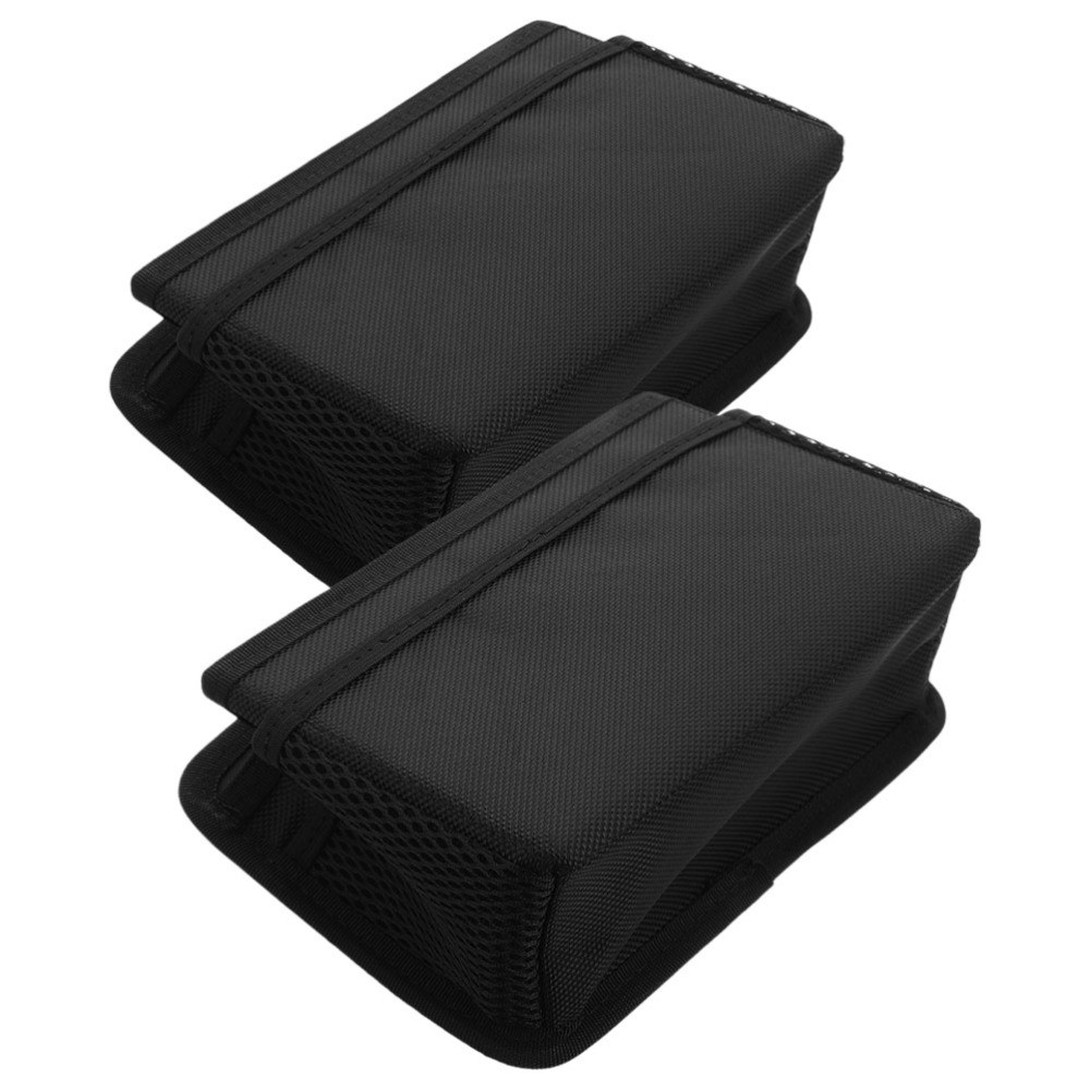 2 Pcs Vehicle-mounted Foldable Trash Bin Auto Can for Car Container ...