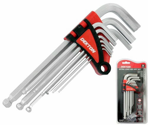 Dekton Long Metric Ball Point Hex Allen Key Set Allan Alan Alen 1.5 ...