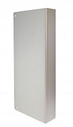 INSTALL-A-LOCK Wrap-Around Blank Channel, for 1-3/4" Doors, Stainless ...