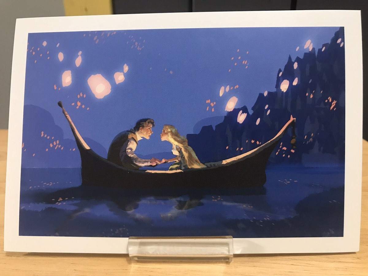 Tangled Boat Scene