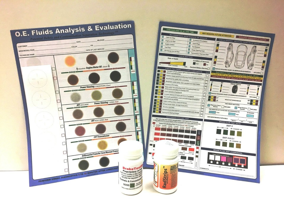 Diesel Radiator Coolant Test Strips "4-Way" Heavy-Duty Trucks ...