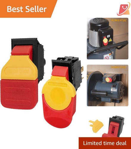 16 Amp Dual Voltage Paddle Switch for Table Saw and Power Tools - Easy ...
